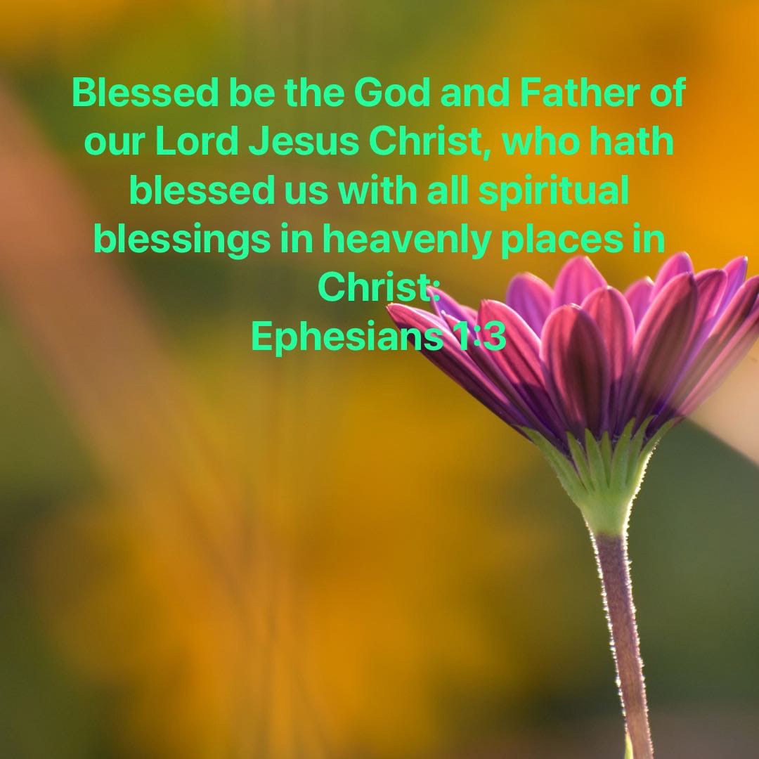 Bible Study: Spiritual Blessing's Of God - The Open Door Blog